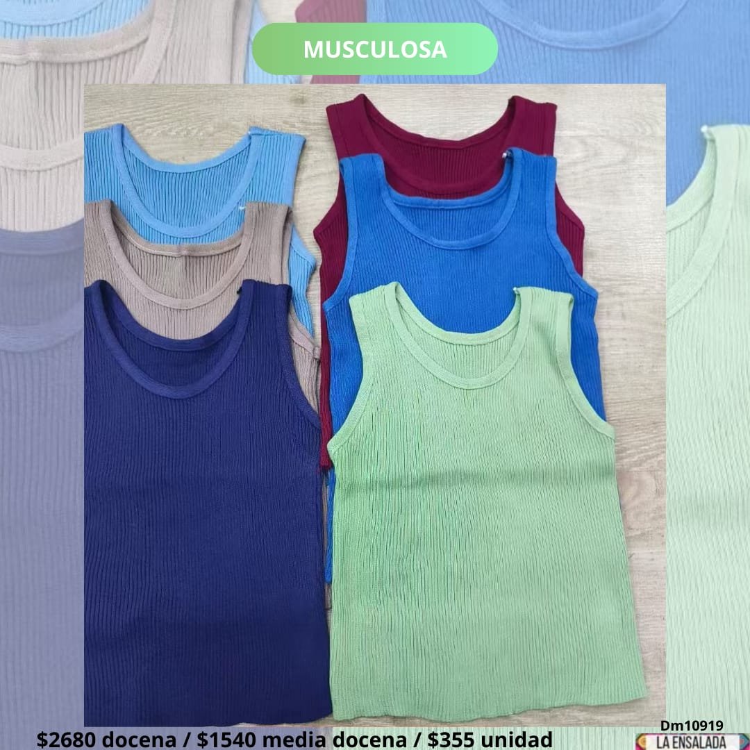 MUSCULOSA DAMA – La Ensalada tienda online de ropa en Montevideo, Uruguay