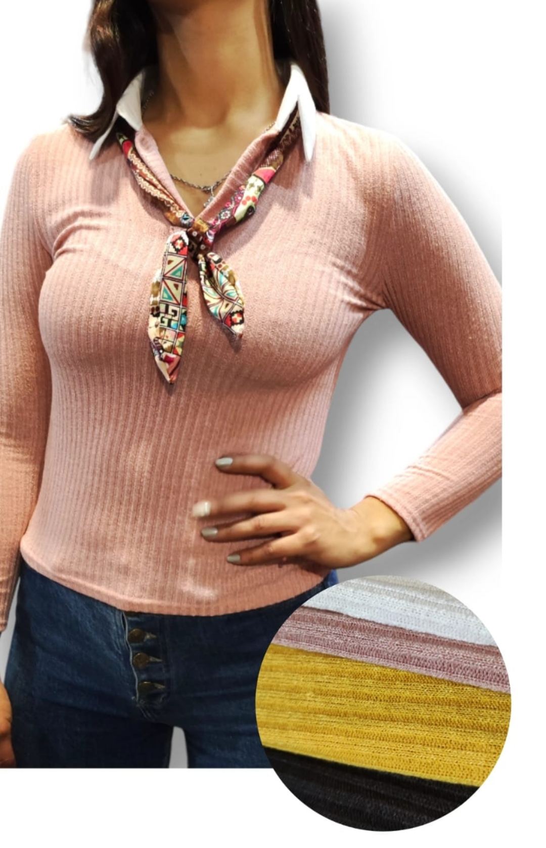 REMERA MORLEY CON CUELLO – La Ensalada tienda online de ropa en ...